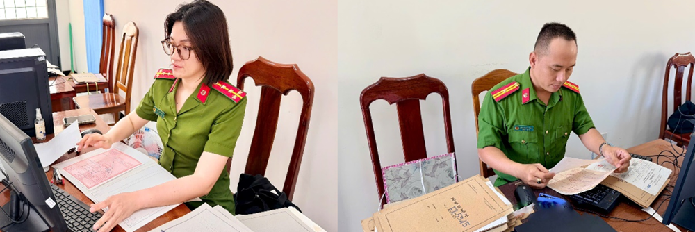 Số hóa dữ liệu đăng ký phương tiện – Bước chuyển đổi số của Công an xã ...